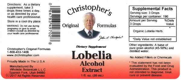 Lobelia Herb Alcohol Extract – Life Balm